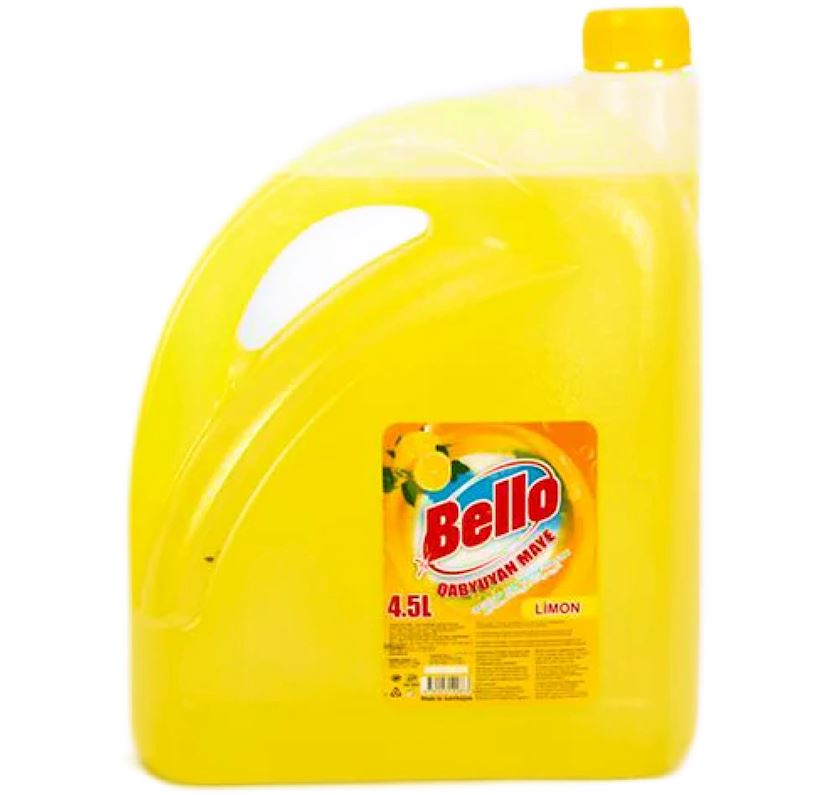 ᐈ Qabyuyan maşında qabları yumaq üçün maye Bello 4.5 l - qiymeti və ...