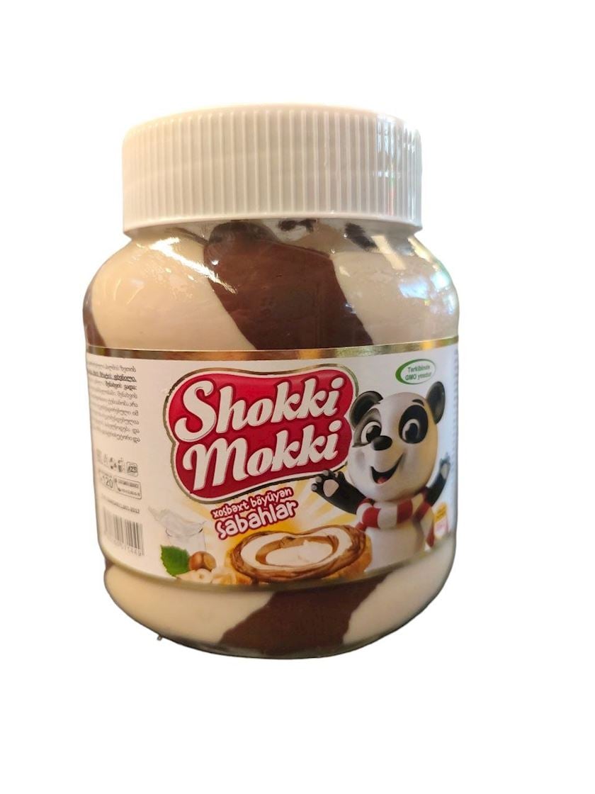 ᐈ Şokolad yağı Shokki Mokki iki rəngli, 350 q - qiymeti və satışı | ️ BIRMARKET