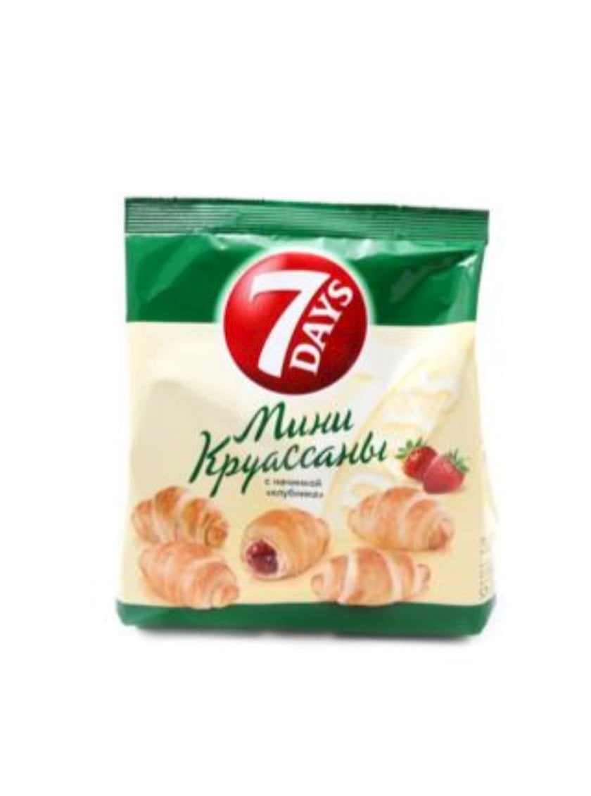 Круассан Мини 7Days клубника 200 г 215544 - купить в Баку. Цена, обзор ...