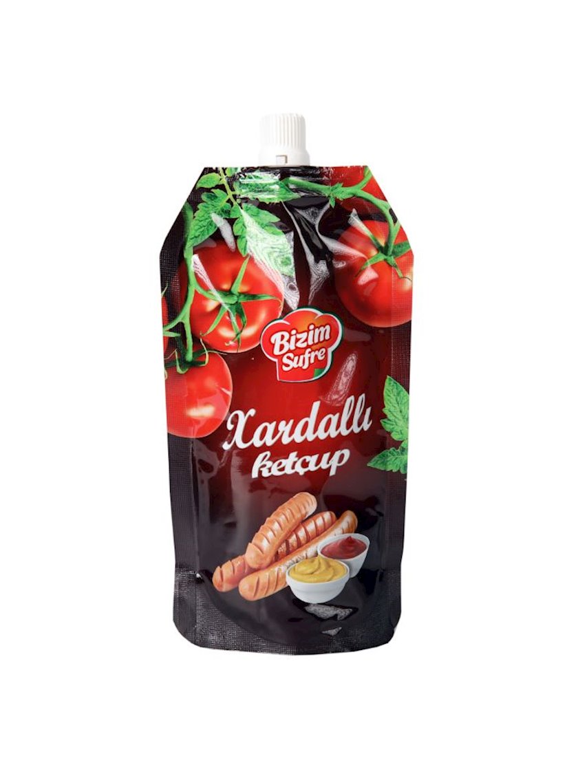 ᐈ Ketçup Bizim Sufre, xardal ilə, 200 q. - qiymeti və satışı | ️ BIRMARKET