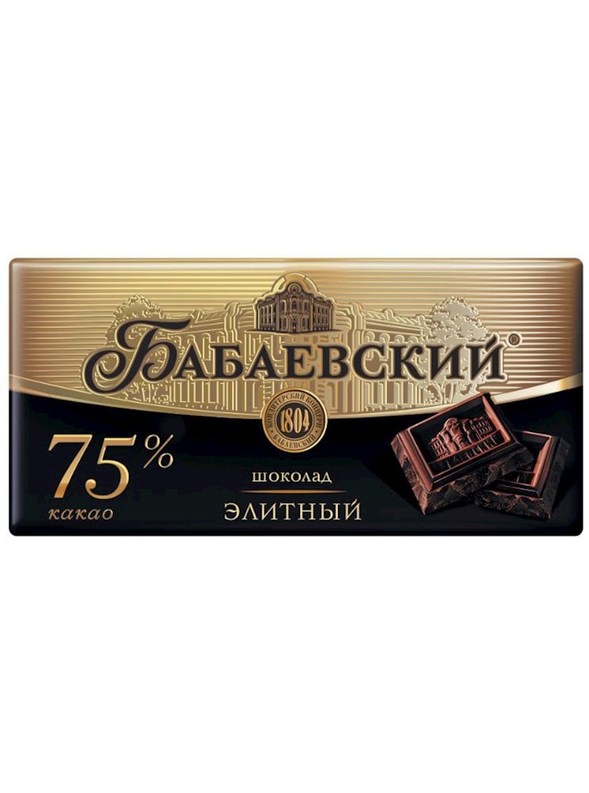 Шоколад Бабаевский Элитный 90 г - купить в Баку. Цена, обзор, отзывы ...