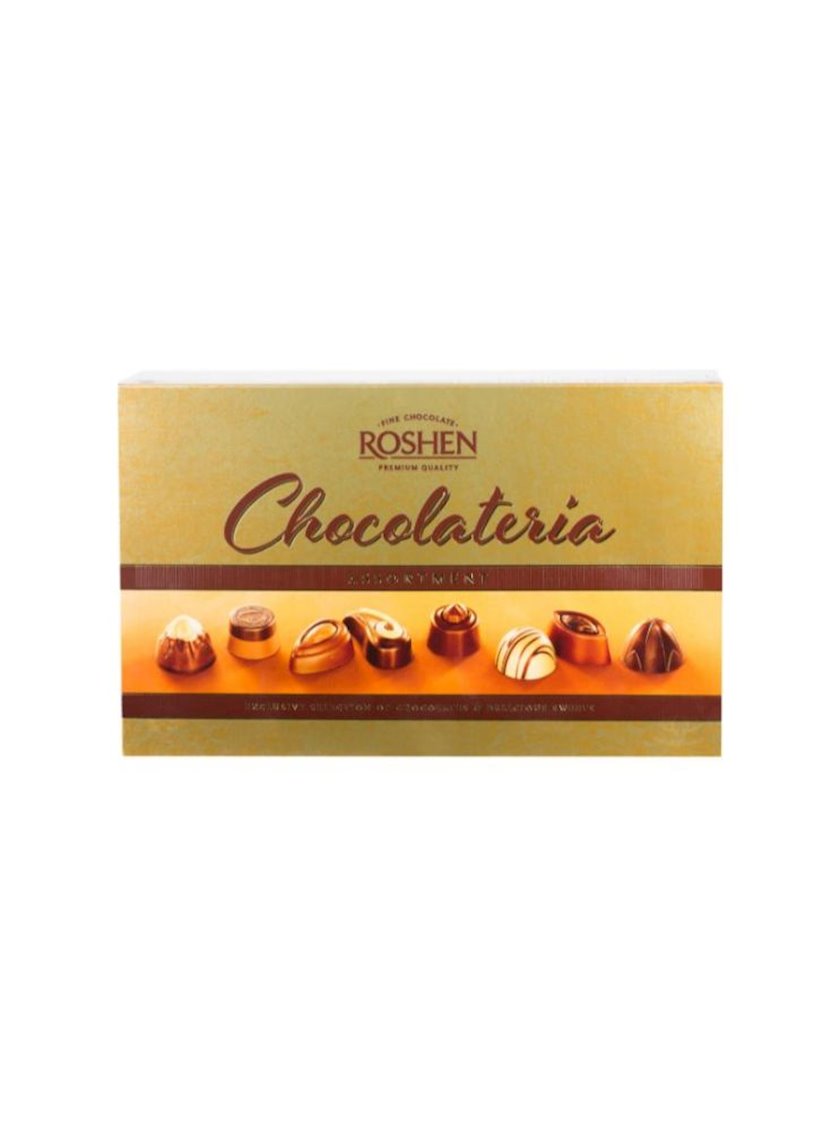 ᐈ Коробка конфет Roshen Cokolateria 194 г - купить по выгодной цене | ️ ...
