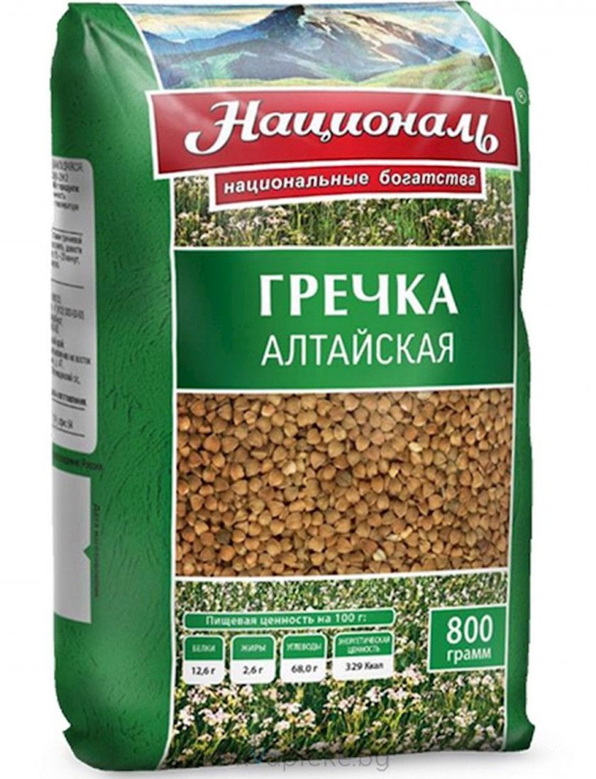 Гречка Natsional 800 г - купить в Баку. Цена, обзор, отзывы, продажа