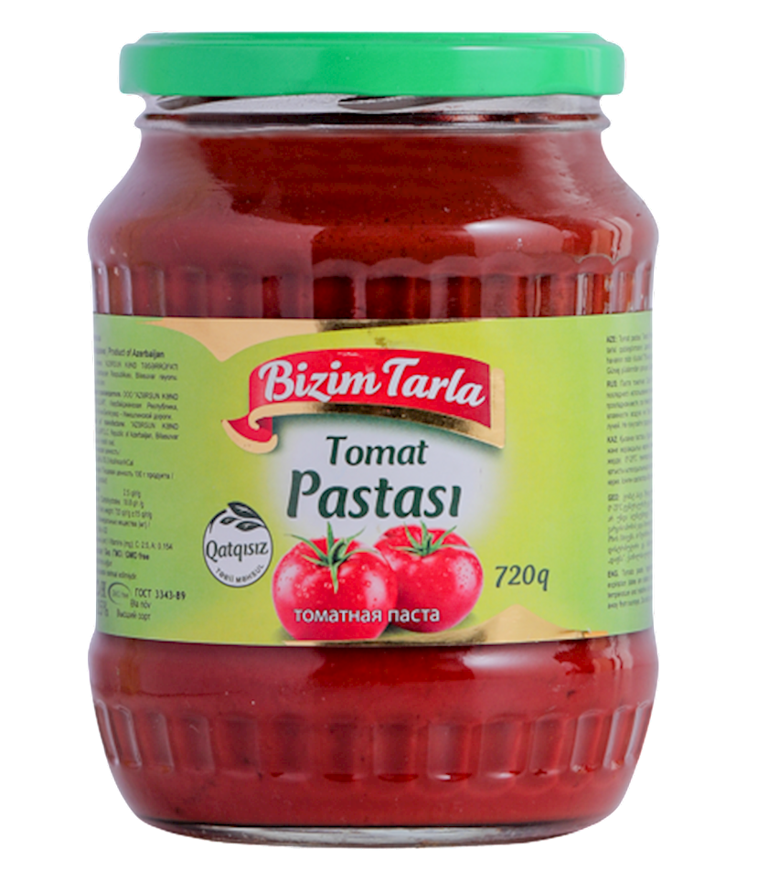 ᐈ Tomat pastası Bizim Tarla, 720 q - qiymeti və satışı | ️ BIRMARKET