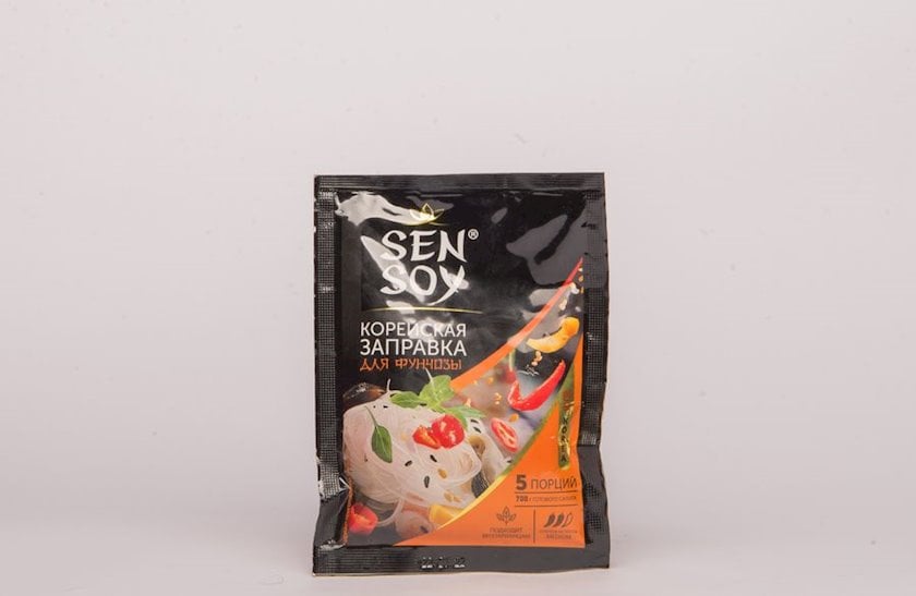 Заправка для фунчозы Sen Soy по-корейски 80 г - купить в Баку. Цена ...