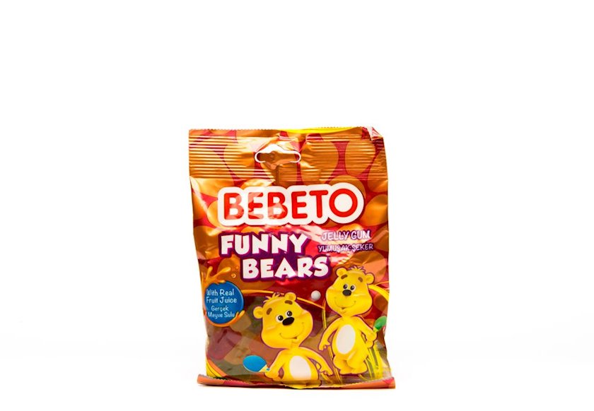 ᐈ Çeynəməli konfetlər Bebeto Funny Bears ayı formasında 80q, by Dükan ...
