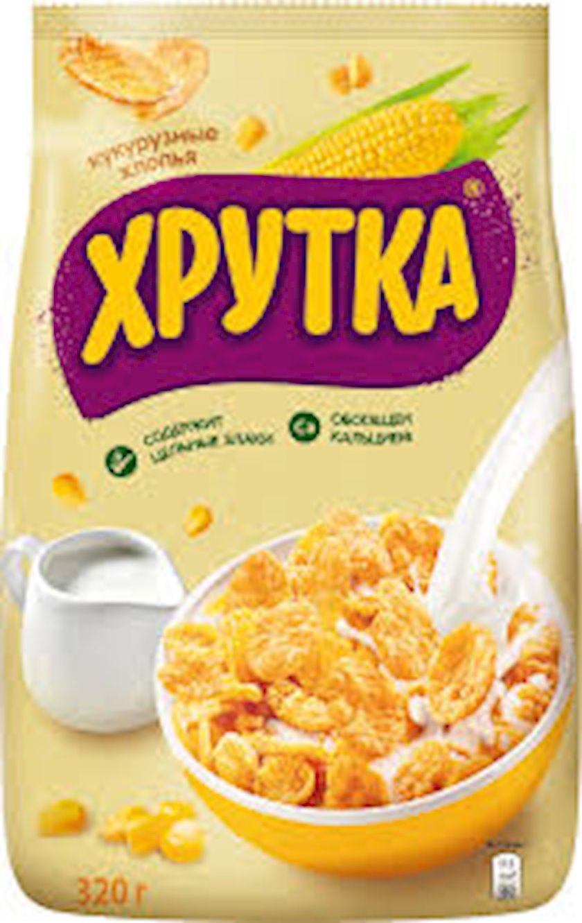 Qarğıdalı lopaları Nestle Xrutka paket 320 q - Qiymeti, Bakıda almaq ...
