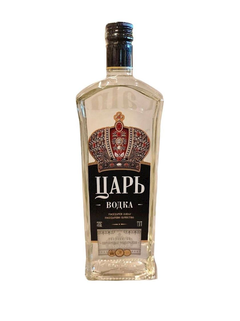 Водка Царь, 1 л - купить в Баку. Цена, обзор, отзывы, продажа