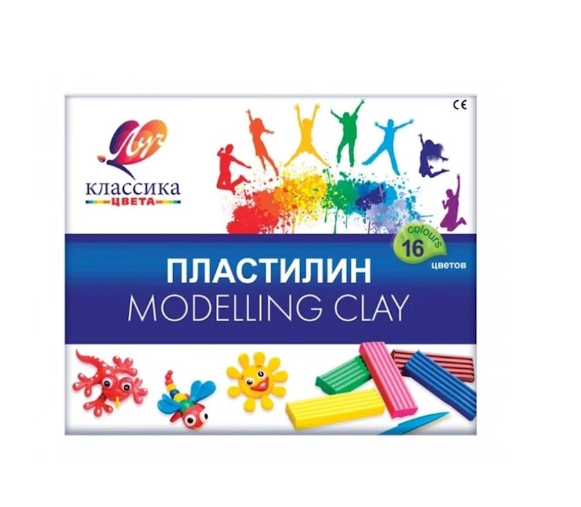 Plastilin dəsti Луч Классика, 16 rəng, 320 q - Qiymeti, Bakıda almaq ...