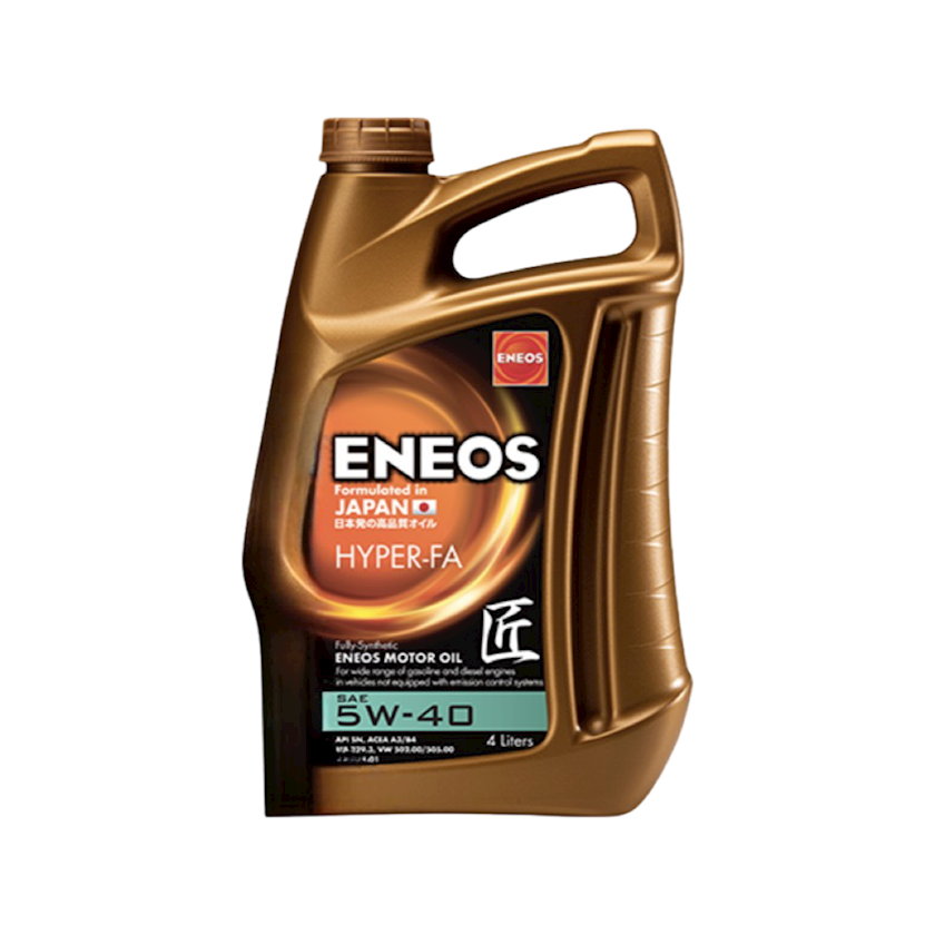 Motor yağı Eneos 5W-40 Hyper-FA, 4 l EN325 - Satışı | Mator Yaglari
