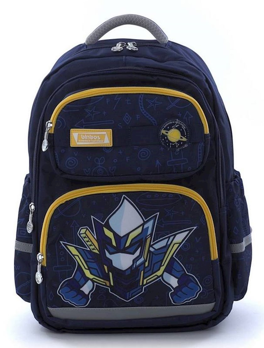 Школьный рюкзак Binbes Robot 502 темно-синий - купить в Баку. Цена ...