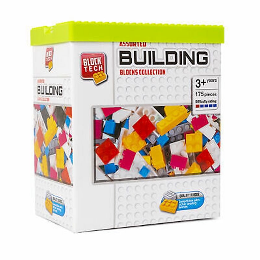 Konstruktor Block Tech Building Blocks Collection, plastik, 3+ yaş, 175 ...