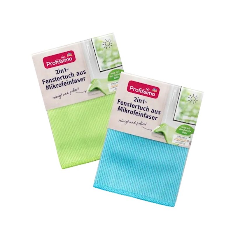 ᐈ Салфетка для уборки Profissimo 2in1 Fenstertuch Aus Mikrofeinfaser ...