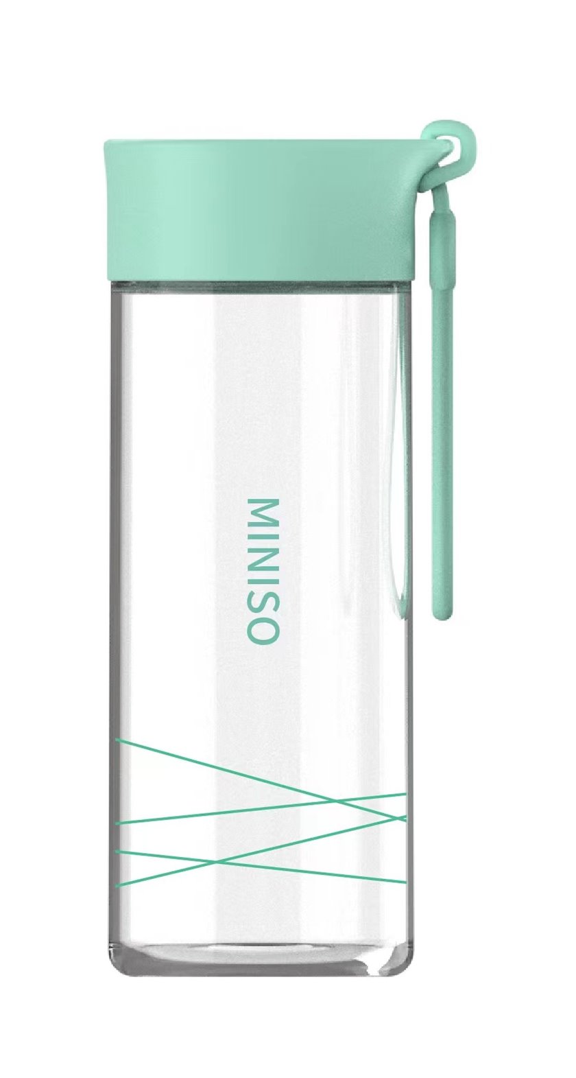 ᐈ Butulka Miniso High Borosilicate Glass Bottle with Handle Green 300 ml - qiymeti və satışı | ️ ...