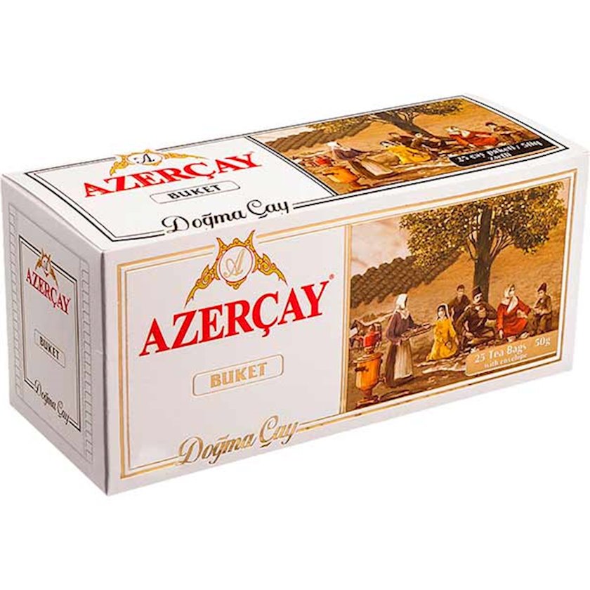 ᐈ Paket çayı Azercay Buket qara 25+10 əd - qiymeti və satışı | ️ BIRMARKET