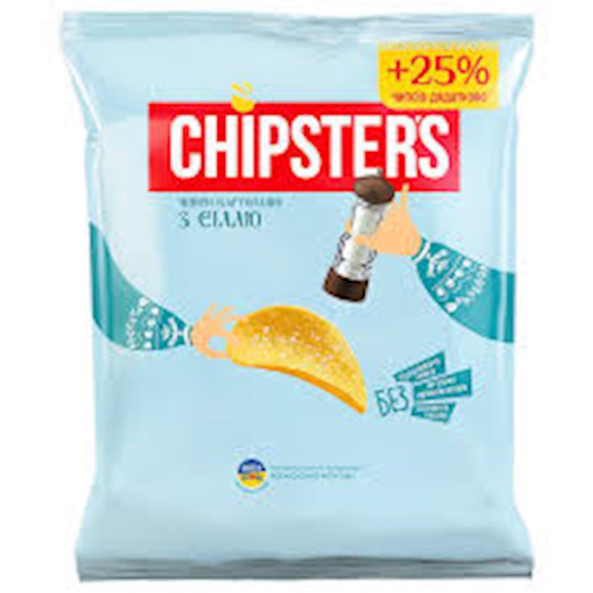 ᐈ Çips Chipsters duzlu 100 q - qiymeti və satışı | ️ BIRMARKET