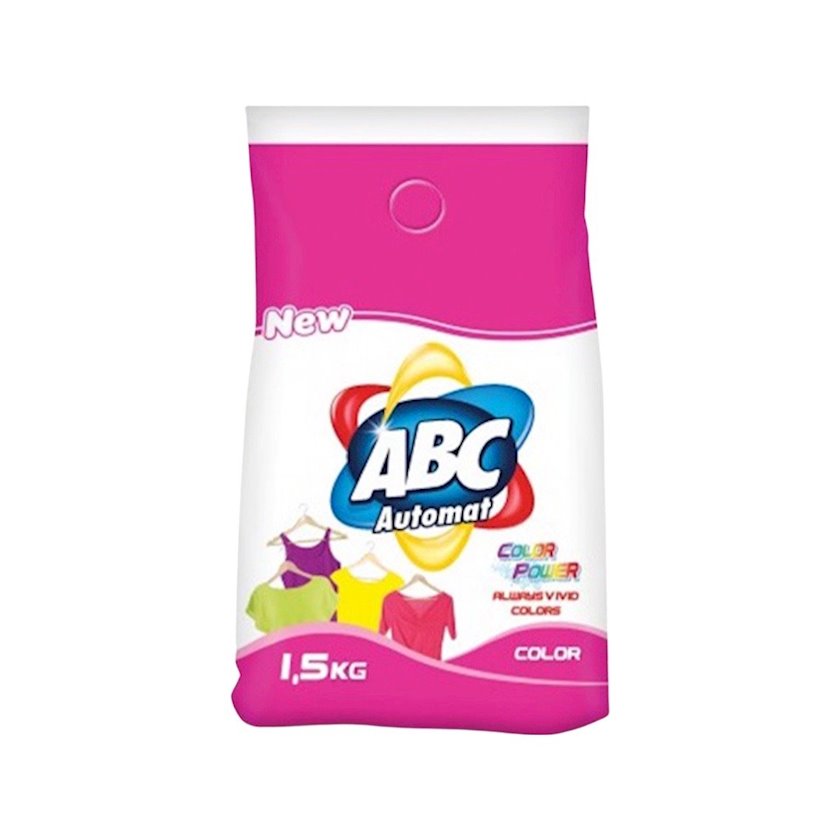 ᐈ Yuyucu toz ABC Automat Bright Colors, rəngli çamaşır, avtomat, 1.5 kq ...