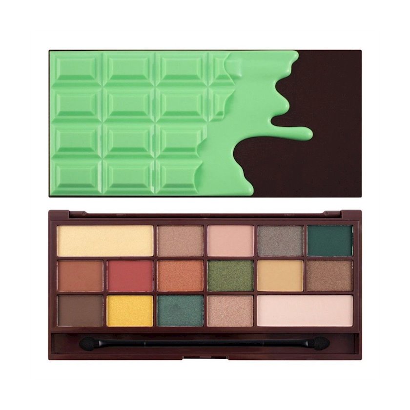 Палетка теней Makeup Revolution Mint chocolate, 22 г - купить в Баку ...
