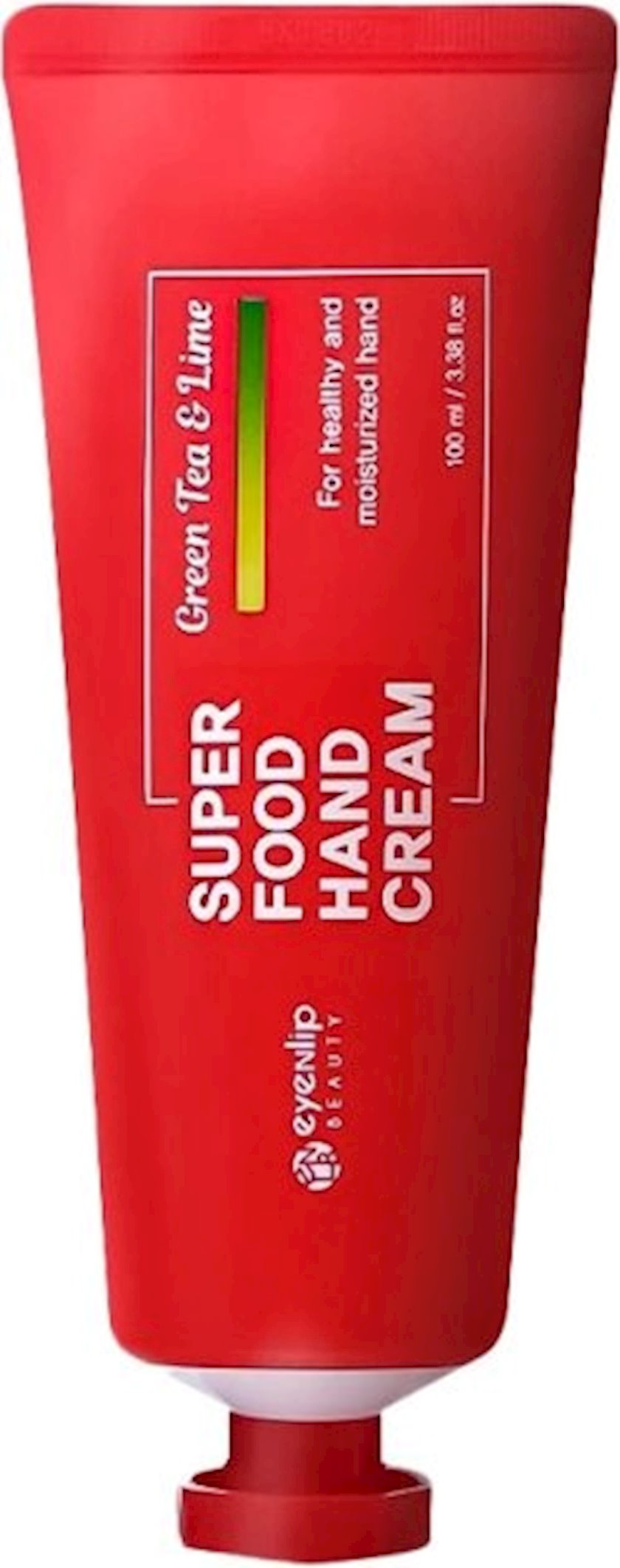 Əl üçün krem Eyenlip Super Food Hand Cream Green Tea & Lime 100 ml ...