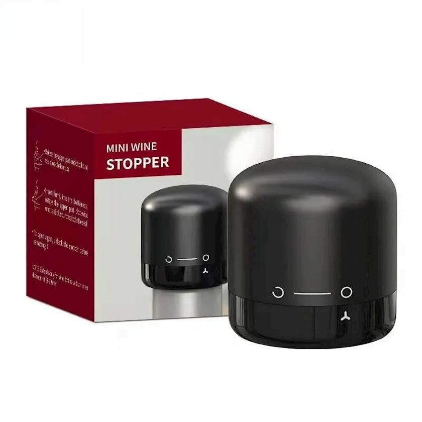 Пробка для вина Winestopper, 32x39 мм, черный - купить в Баку. Цена ...