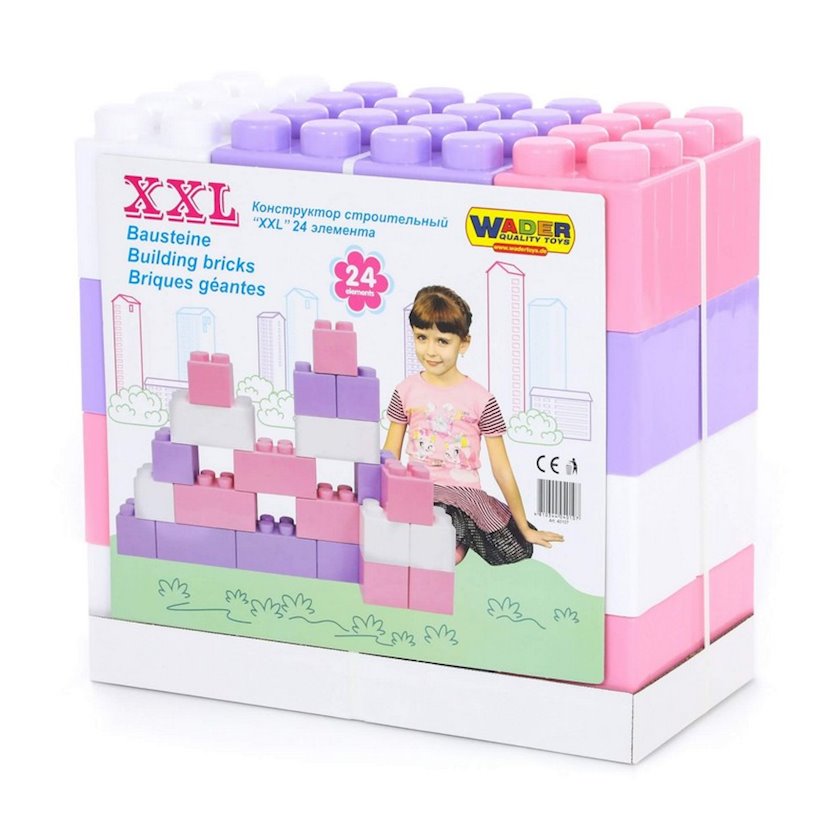 Конструктор Полесье XXL, 45x23x42 см,3+ года, 24 элемента - купить в ...