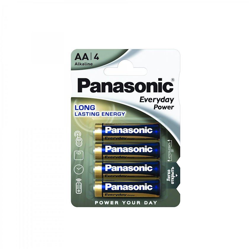 ᐈ Batareya Panasonic LR6 AA Everyday Power - qiymeti və satışı | ️ ...