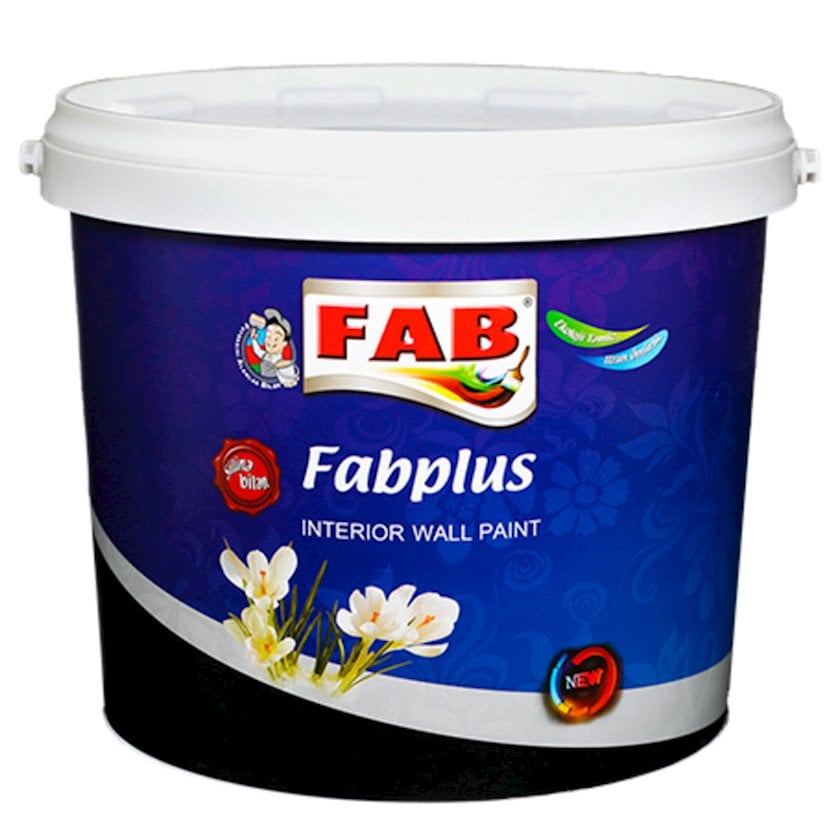 ᐈ İnşaat boyası FAB boya Fabplus, 3.5 kq - qiymeti və satışı | ️ BIRMARKET