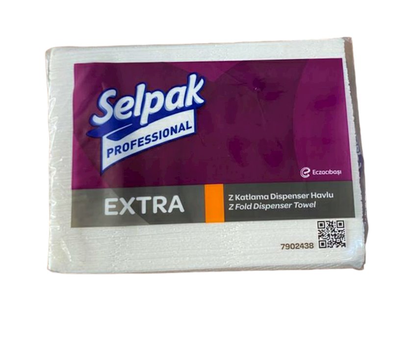 ᐈ Kağız dəsmal Selpak Extra Z Fold Dispenser Towel, 150 əd - qiymeti və satışı | ️ BIRMARKET