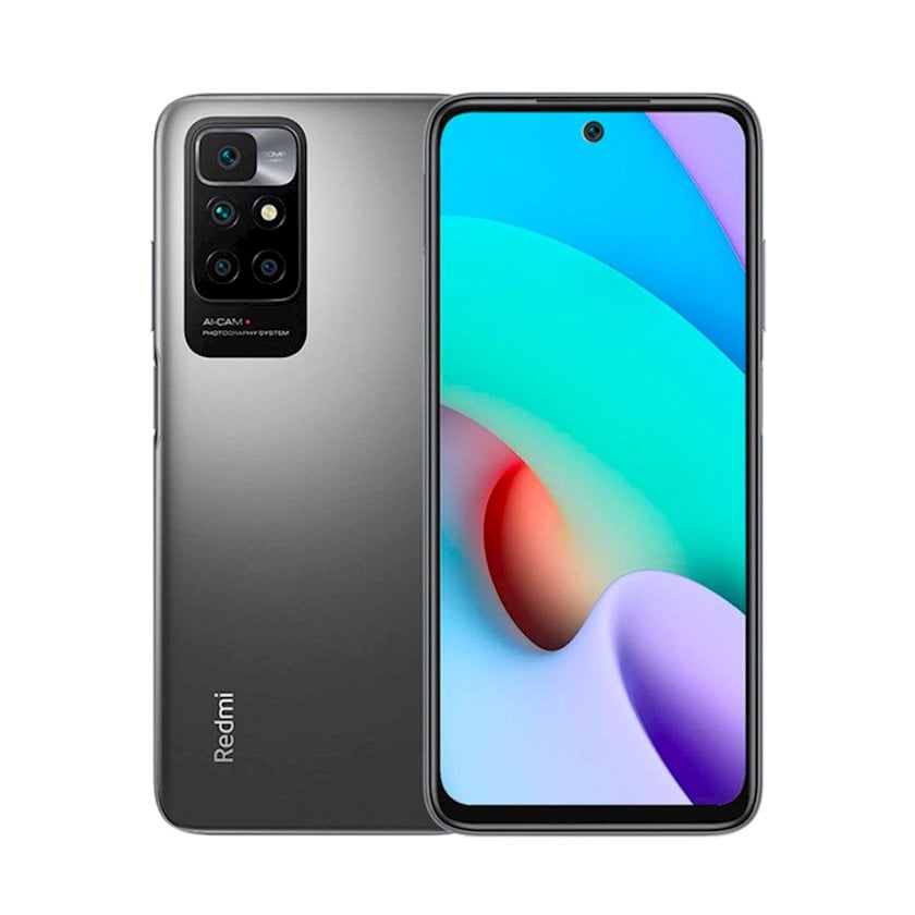 Смартфон Xiaomi Redmi 10 4GB/64GB NFC Carbon Gray (8032325337167 ...