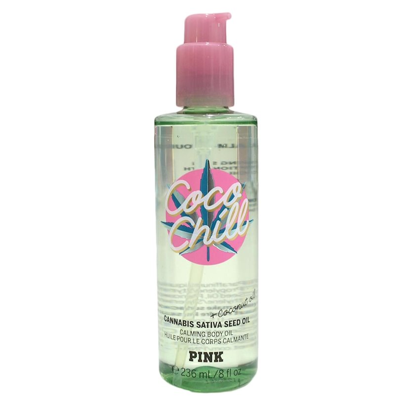 Sakitləşdirici yağı Victoria's Secret Pink Coco Chill Calming Body Oil ...