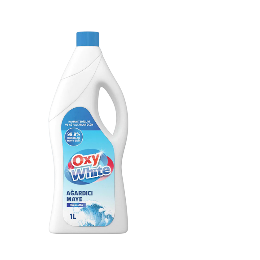 Отбеливатель жидкий Oxywhite Ocean, 1000 мл - купить в Баку. Цена ...