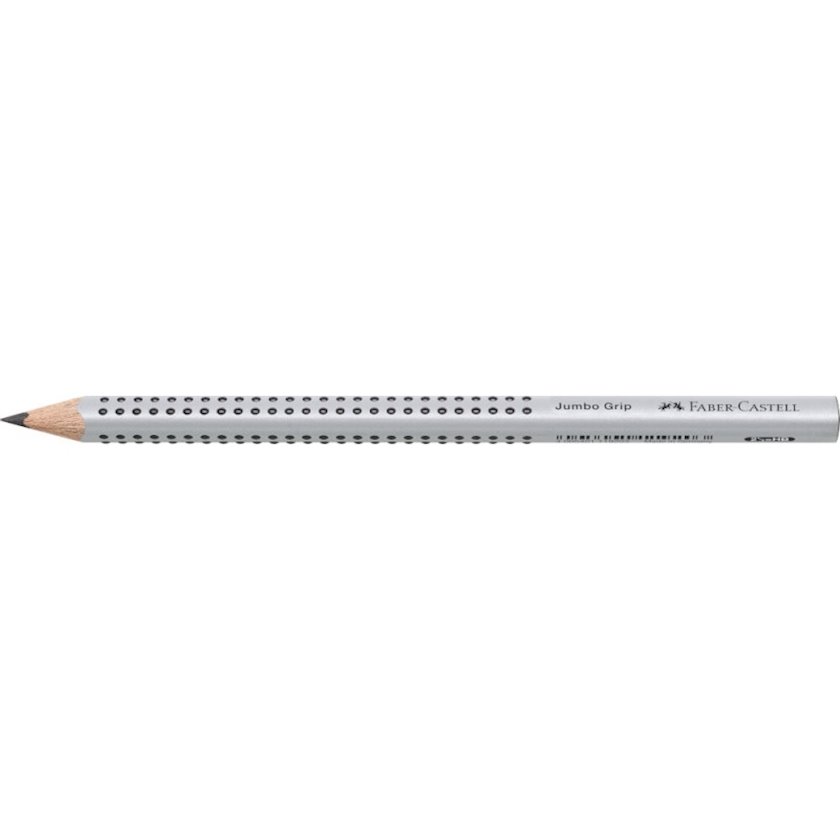 Графитовый карандаш Faber-Castell Bleistiff Jumbo Grip HB, Silver ...