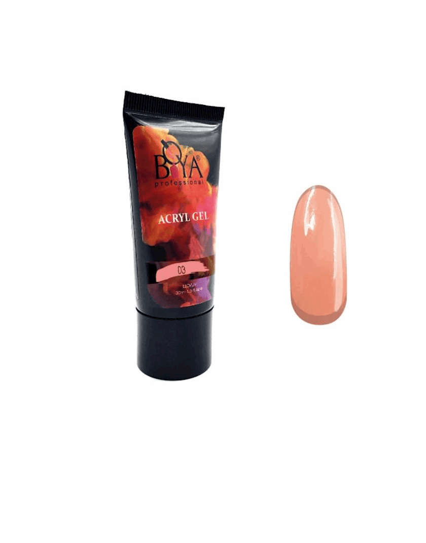 Akril-gel dırnaqlar üçün Boya Professional BY-AG03A 30 ml - Qiymeti ...