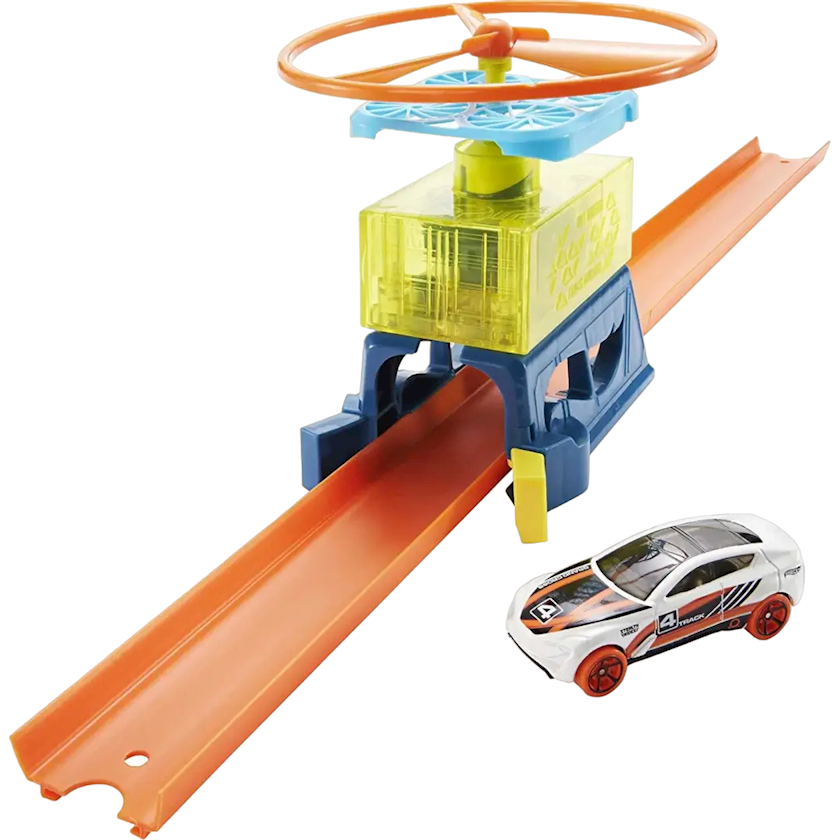 Hot Wheels GLC87 HDX76 Track Builder Drone Lift Off Pack 6 12