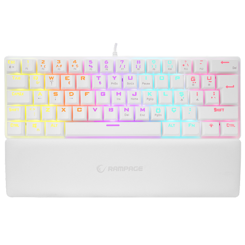ᐈ Klaviatura Rampage Ally K11 White Gaming Keyboard - qiymeti və satışı ...