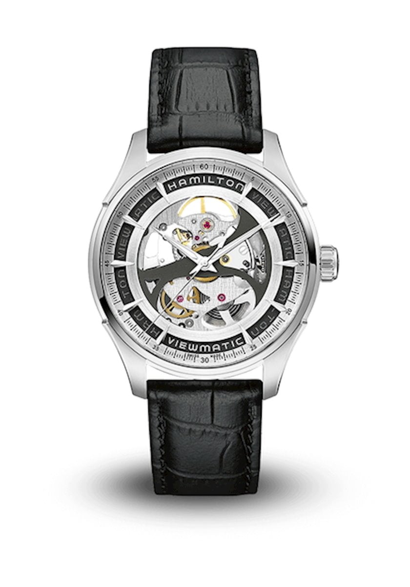 Наручные часы Hamilton Jazzmaster Skeleton Auto H42555751 Черный ...