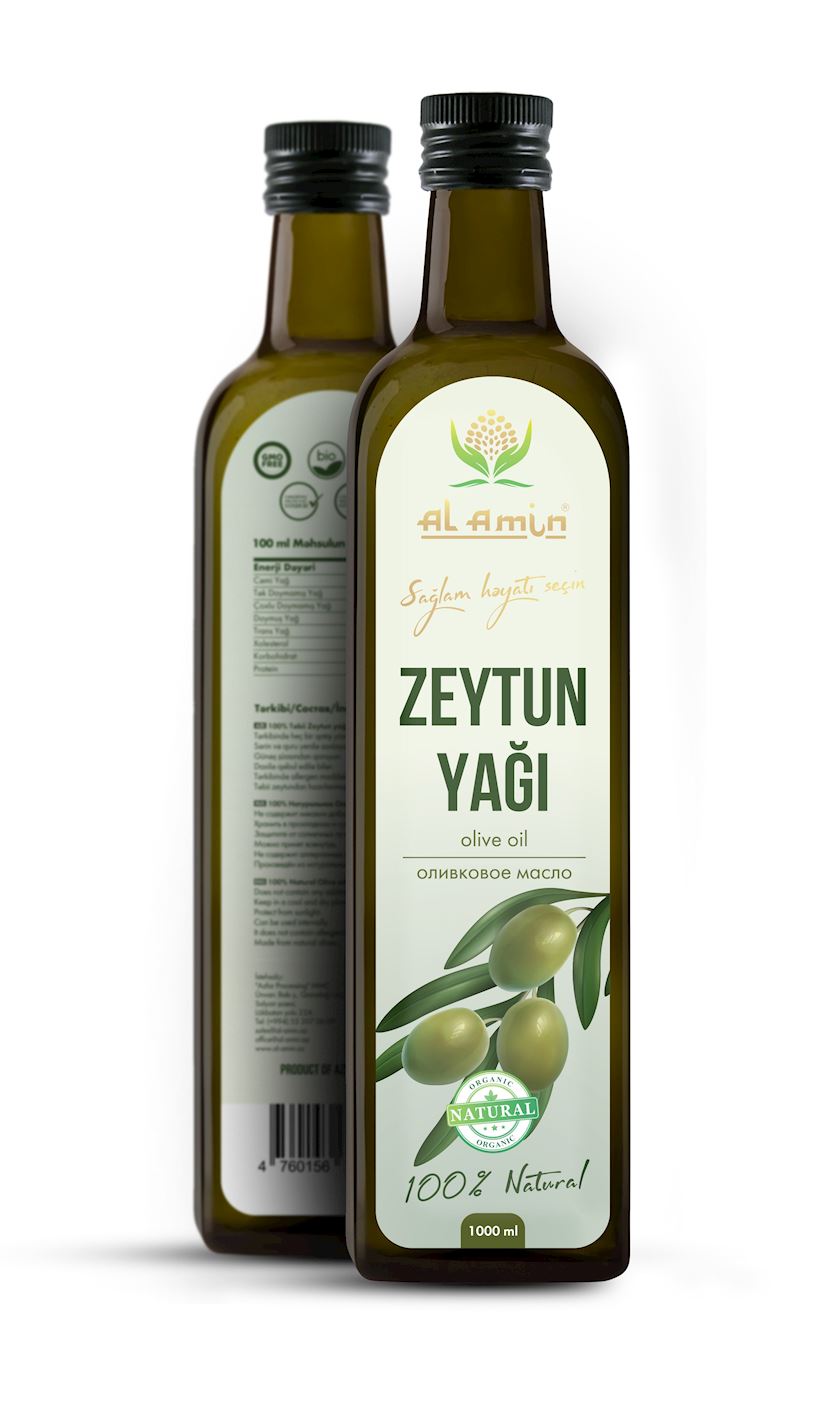 ᐈ Zeytun yağı Al Amin Natural, 1000 ml - qiymeti və satışı | ️ BIRMARKET