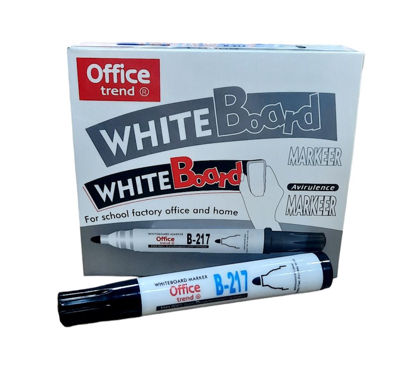 ᐈ Lövhə üçün bord-marker dəsti B-217-12, 12 əd, qara - qiymeti və ...