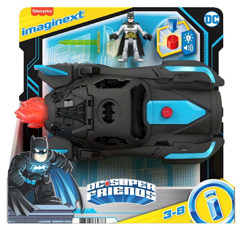 Imaginext DC Super Friends Batmobile HGX96 3