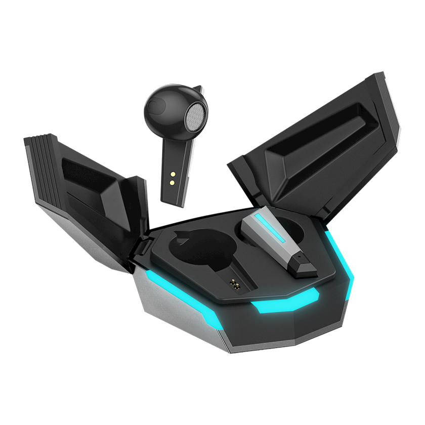 Беспроводные наушники Rampage Tron T17 RM-TWS02G Bluetooth Gaming ...