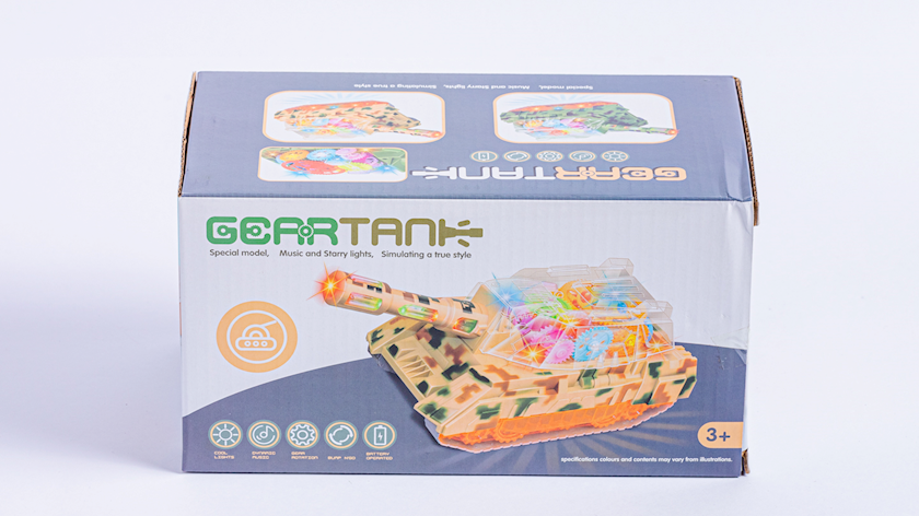 ᐈ Танк игрушечный 192 Gear Tank, 3+ лет, 22x12 см, пластик - купить по ...