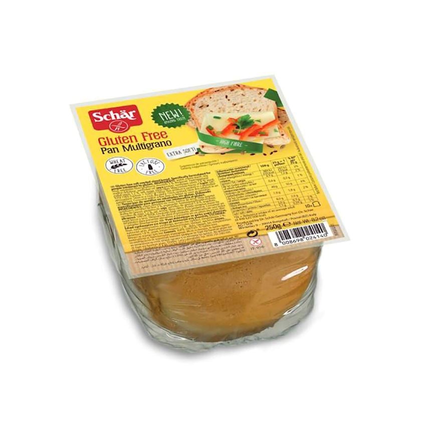 Белый хлеб без глютена Schär Pan Multigrano 250 г - купить в Баку. Цена ...