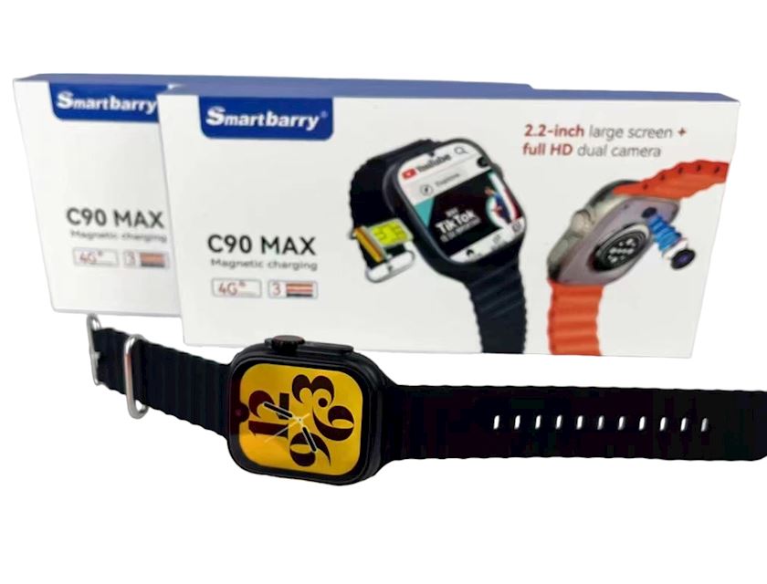 ᐈ Ağıllı saat Smartbarry C90 Max Black - qiymeti və satışı | ️ BIRMARKET