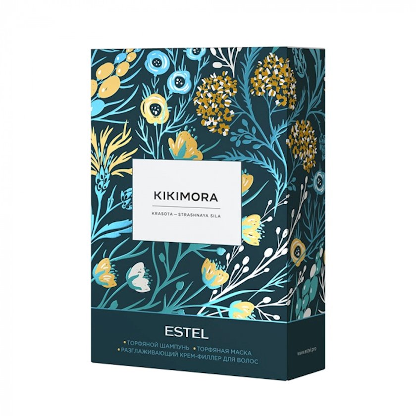 Dəst Estel Professional Kikimora Şampun 250 ml + maska 200 ml + krem filler 100 ml - Qiymeti ...