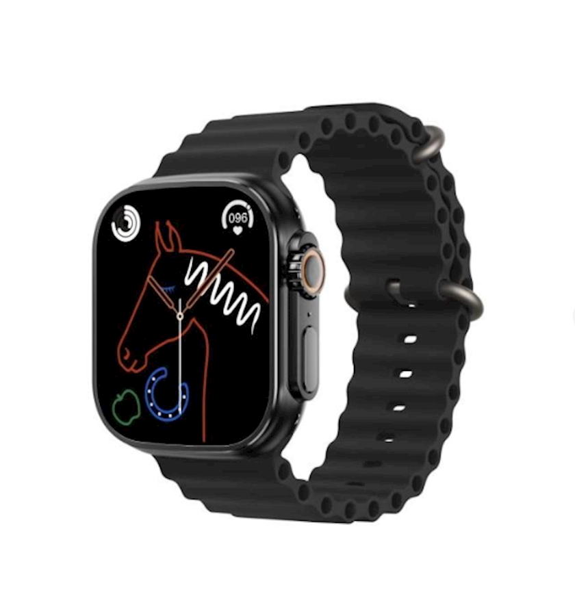 Ağıllı saat Hyper Watch 8 Ultra Ocean Black (TB-005) - Qiymeti, Bakıda ...