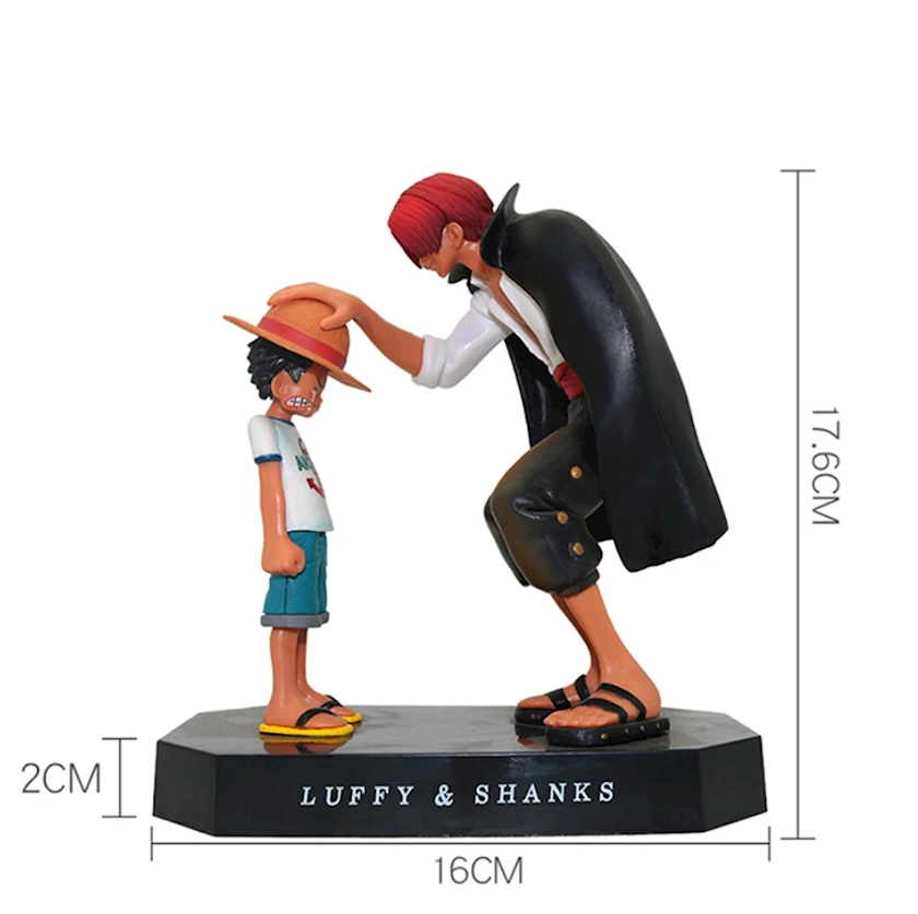 ᐈ Фигурка Bandai One Piece Luffy & Shanks Childhood Dream, 17.6х16 см ...