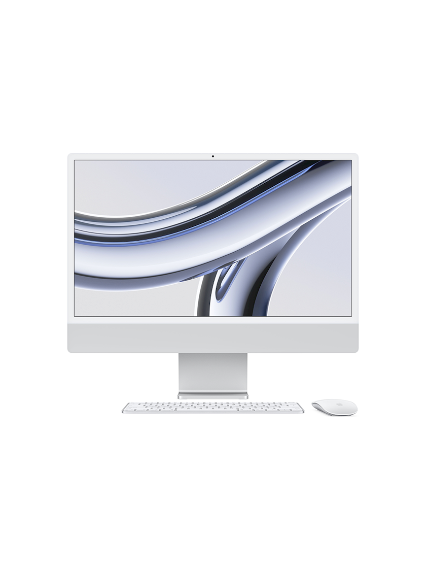 Monoblok Apple iMac 24" M3 8-core 8GB/256GB Silver (MQR93B/A) - Qiymeti ...