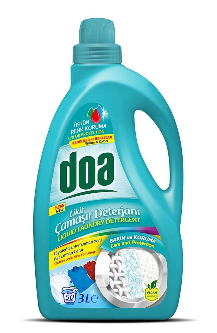 ᐈ Paltar yumaq üçün maye Doa ağ və rəngli paltarlar üçün, 3 l - qiymeti ...