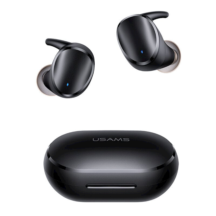 Беспроводные наушники USAMS LX08 TWS Earbuds Black (BHULX01) - купить в ...