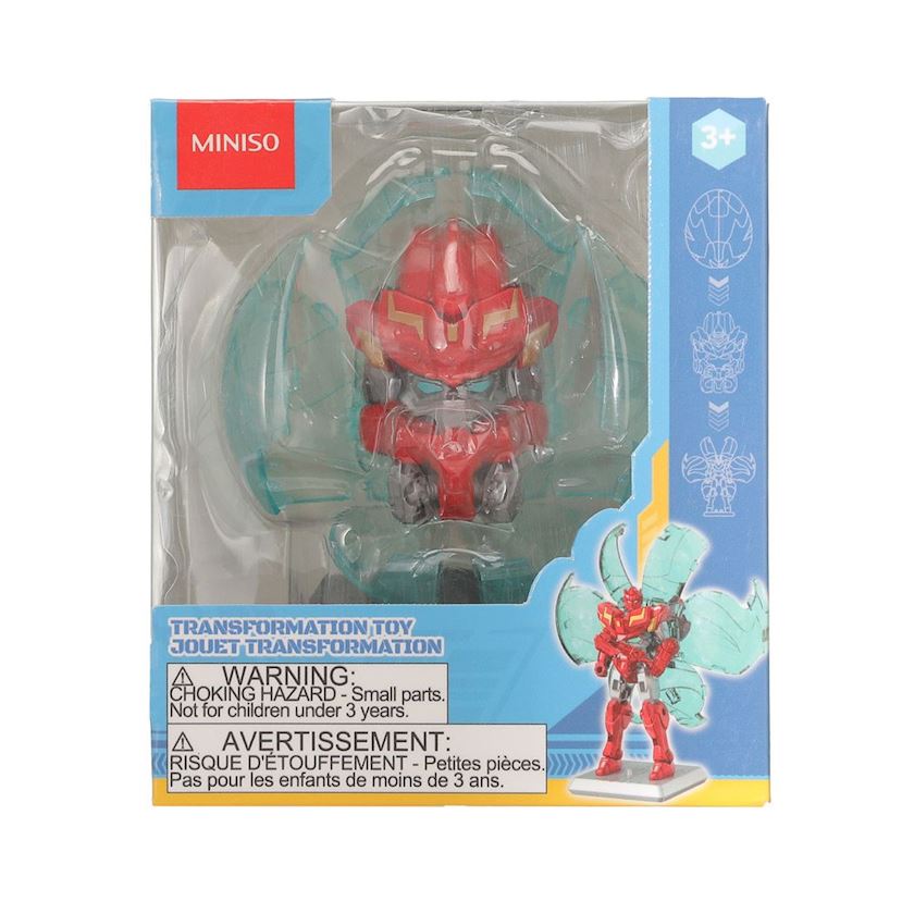 Transformer Miniso 660629, qırmızı, 3+ yaş - Qiymeti, Bakıda almaq ...